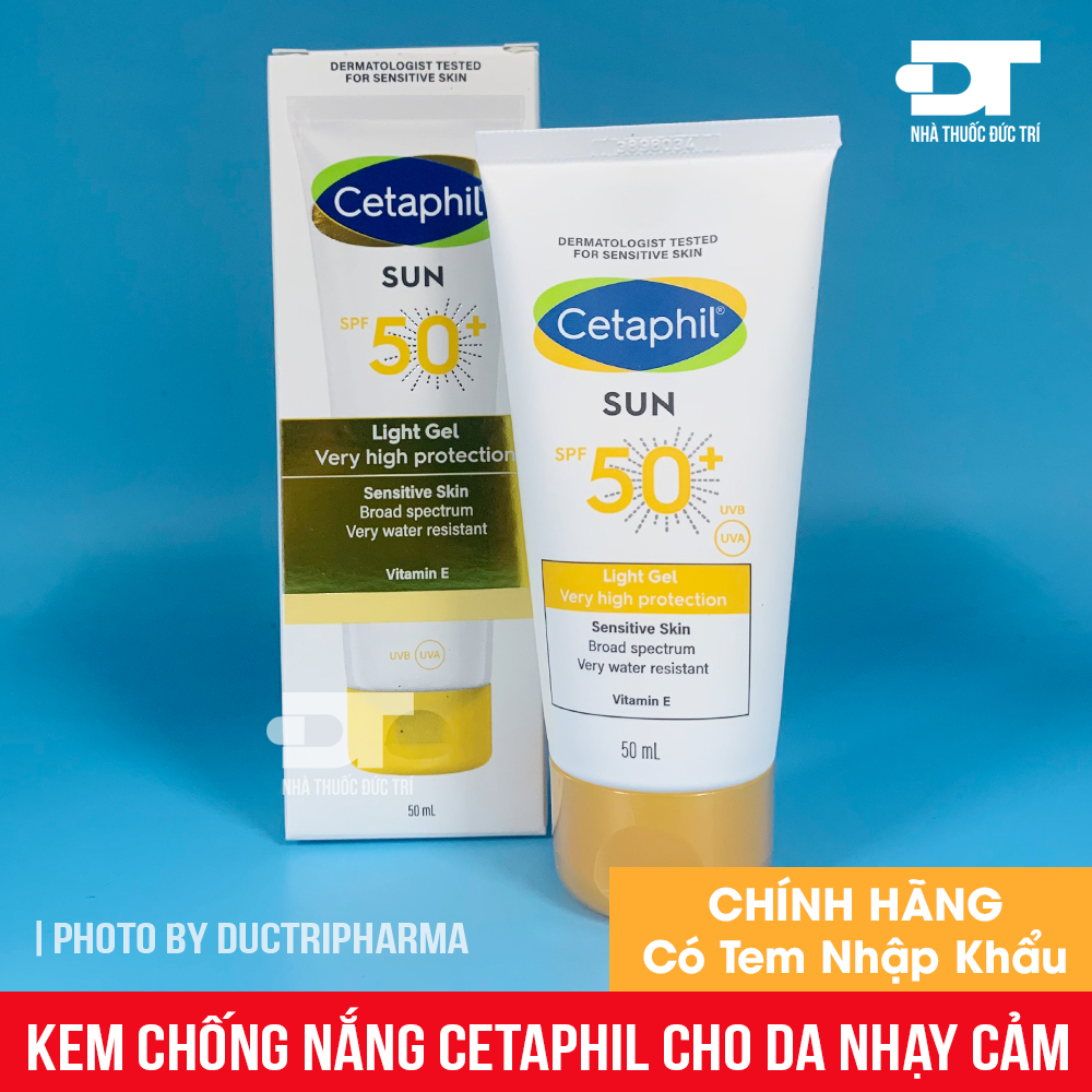 Cetaphil Sunscreen Is Gentle For Sensitive Skin SPF 50+ 50ml | Shopee ...