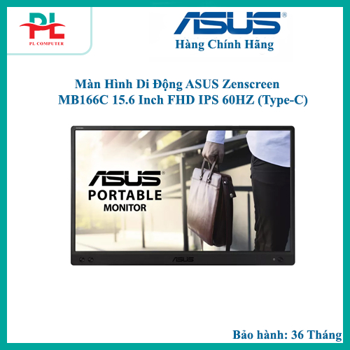 Asus Zenscreen MB166C Portable Monitor 15.6 Inch FHD IPS 60HZ (Type-C ...