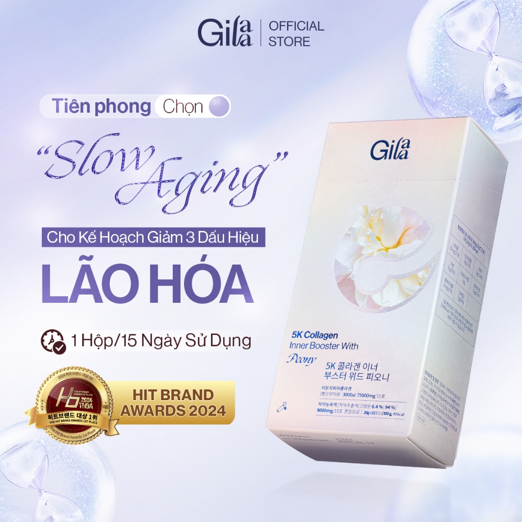 Gilaa 300DA Super Molecular Collagen Drink Combined with Peony for ...
