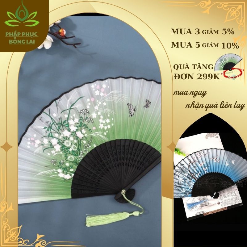 Ancient folding fans, hand-held Chinese ancient dance fans made of ...