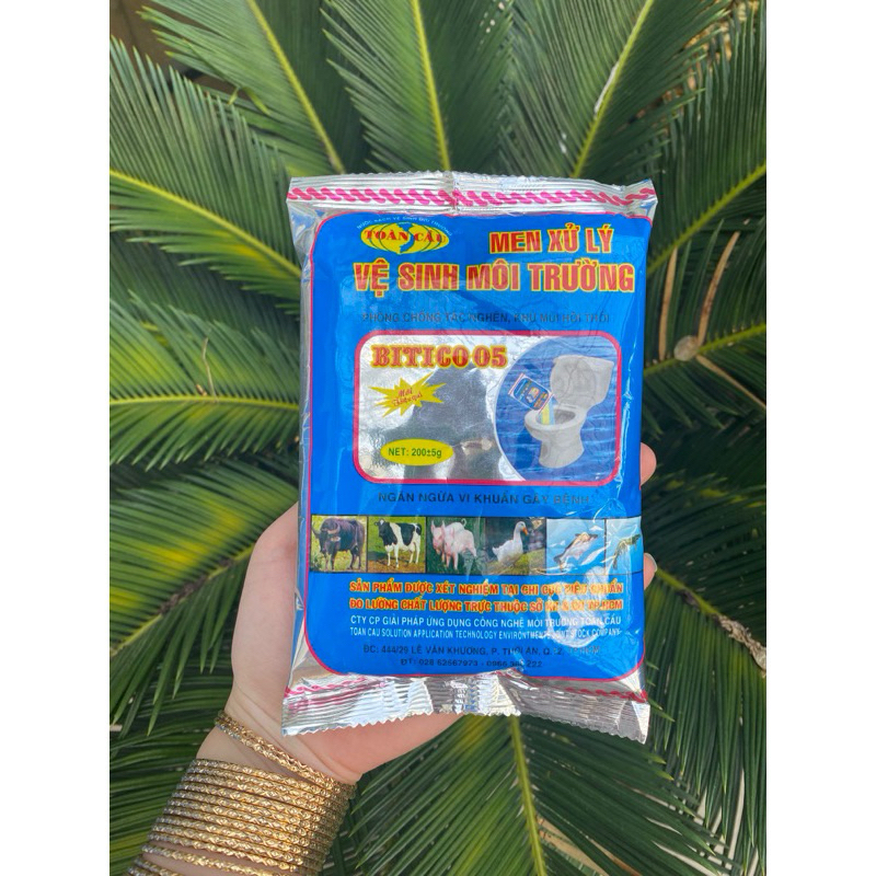 5 packs of septic tank yeast to treat black mud bottom in shrimp and ...