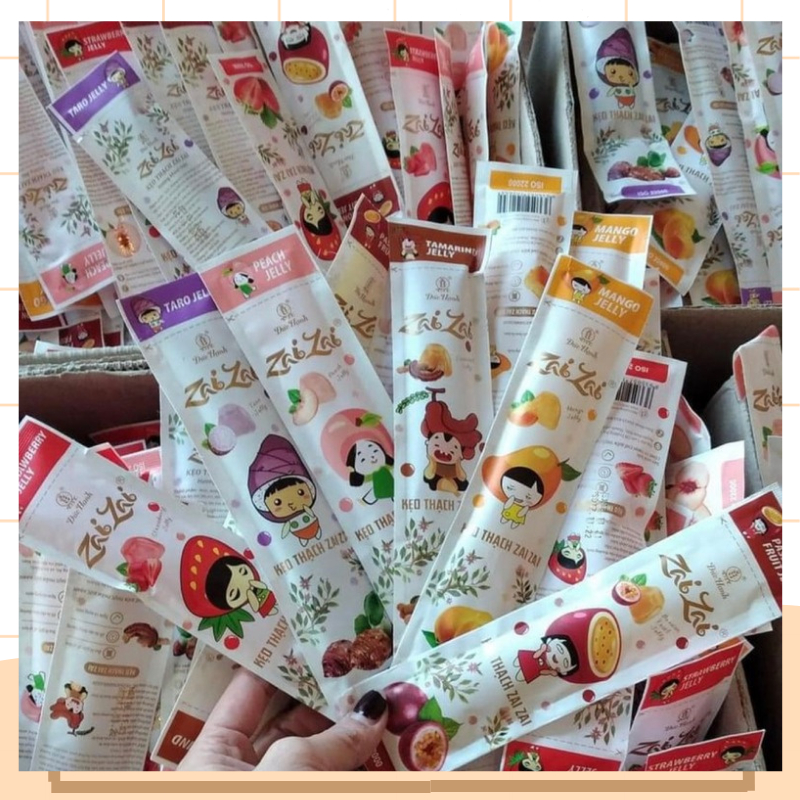 Zai Zai Duc Hanh Jelly Delicious Fruit Flavor 500gr Pack | Shopee Malaysia