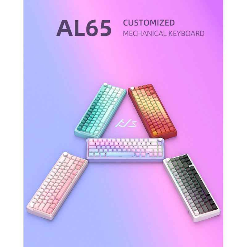Al65 Mechanical Keyboard KIT 1mode/3 mode version | Shopee Malaysia