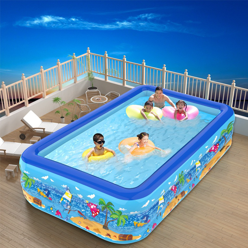 Swimming Pool Float for Children, 3 Tiers, Thick, Durable, Anti-slip ...
