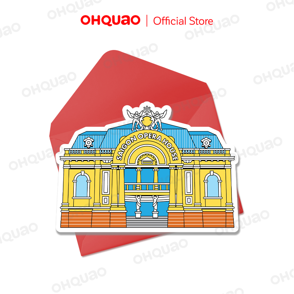 Saigon OPERA HOUSE CUTOUT POSTCARD OHQUAO | Shopee Malaysia