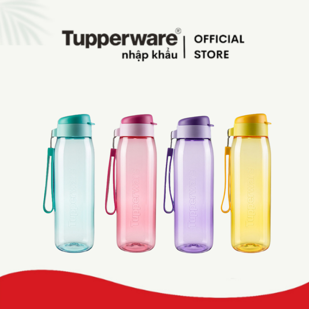 Genuine Tupperware water bottle Lohas Flask 750ml heat resistant 110 ...