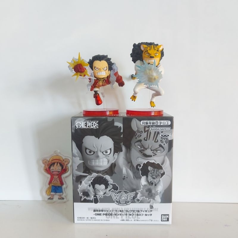 Genuine WCF Model [New FullBox] Jump Limited Lucci & Luffy OnePiece ...