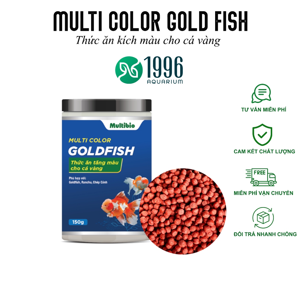 Multi Color GoldFish - Premium Color enhancing food for GoldFish (Gold ...