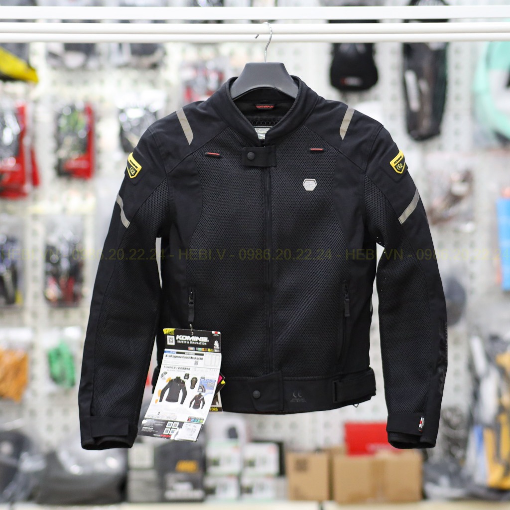 Genuine Komine JK-148 Full CE2 Reflective Armor | Shopee Malaysia