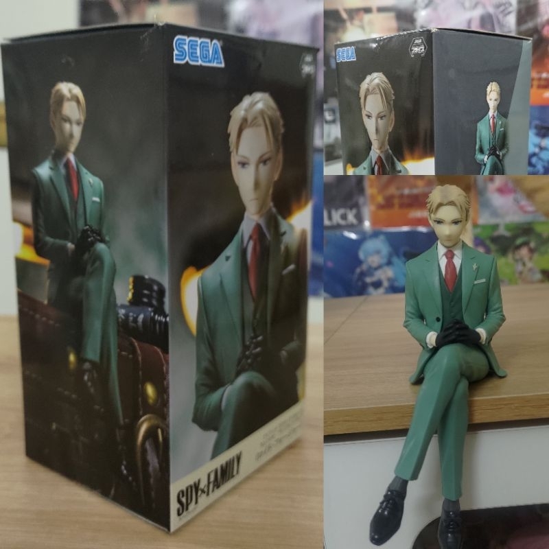(Genuine) Model Loid Forger Sitting - Spy x Family Premium Chokonose ...