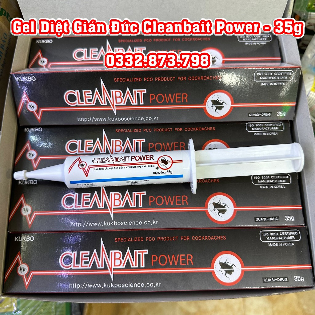 Cleanbait Power German Cockroach Killer, Cockroach Killer Gel Tube -35g ...