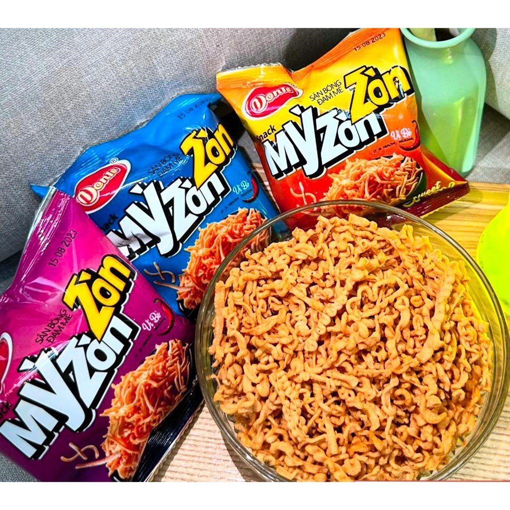 Zon Denis Crispy Noodle Snack Pack Of 18g Is Extremely Crispy | Shopee ...