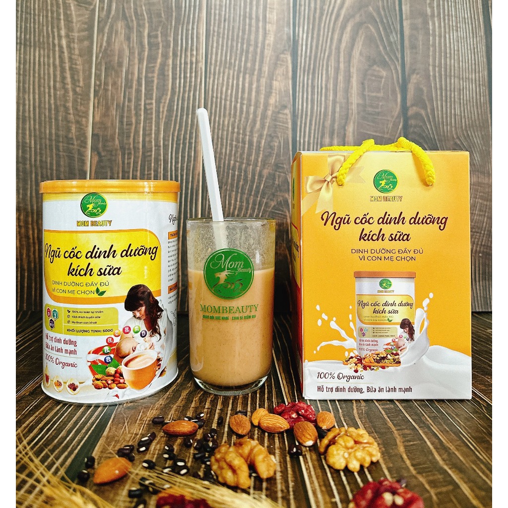 Mombeauty Milk Stimulating Nut Milk Supports Fast Milk Delivery, Thick ...