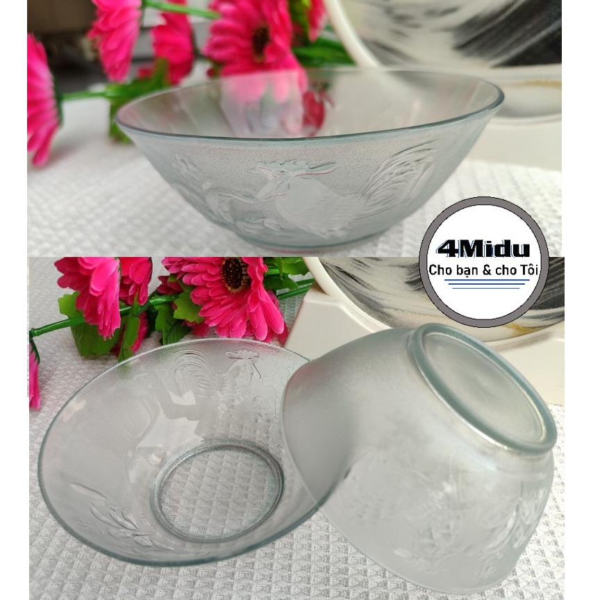 Chicken glass bowl box of 12 - Imported from Indonesia | Shopee Malaysia