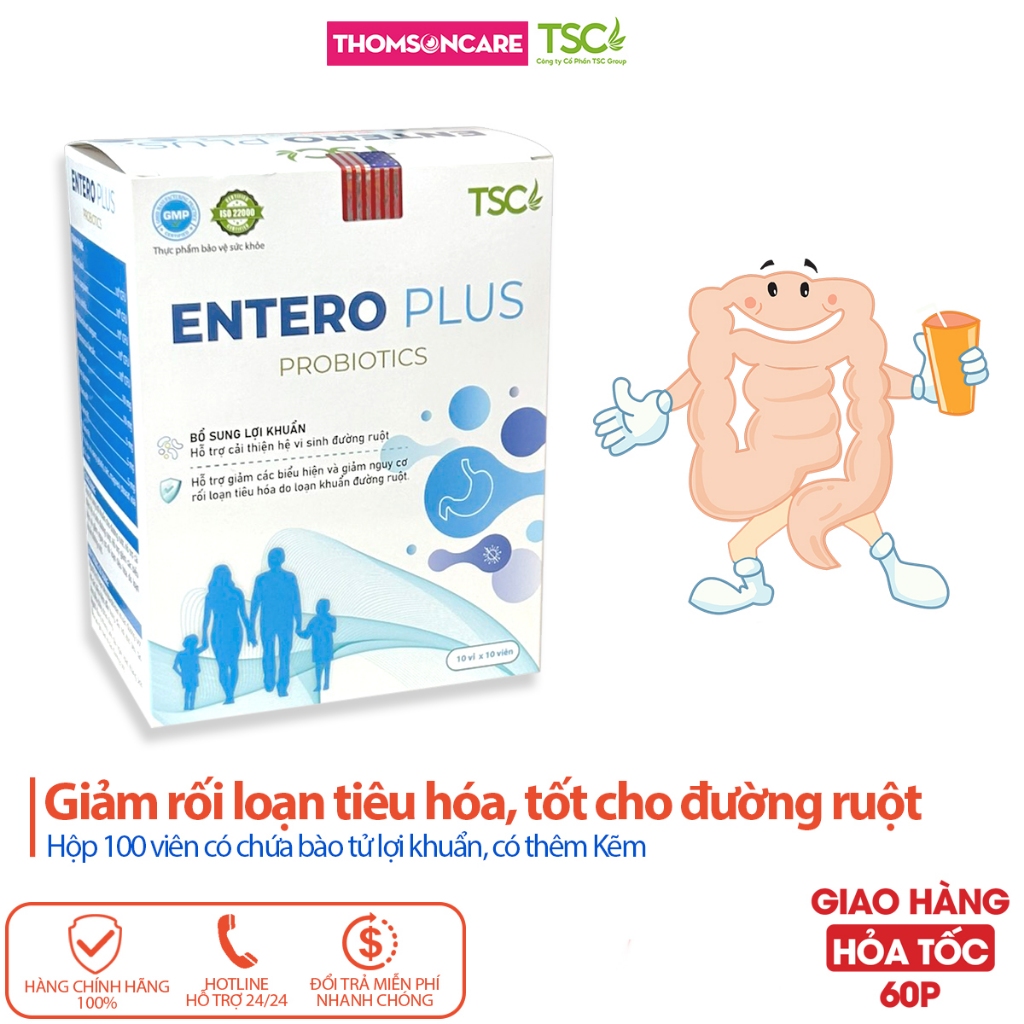 Entero Plus Probiotics digestive enzymes, improve intestinal microflora ...