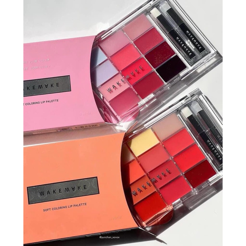 Wakemake Lip Palette 12 boxes | Shopee Malaysia