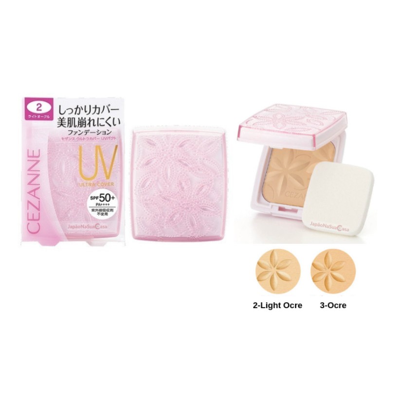 Good CONCEALER POWDER WITH SUNSCREEN SPF50+ CEZANNE (11GR BOX) | Shopee ...