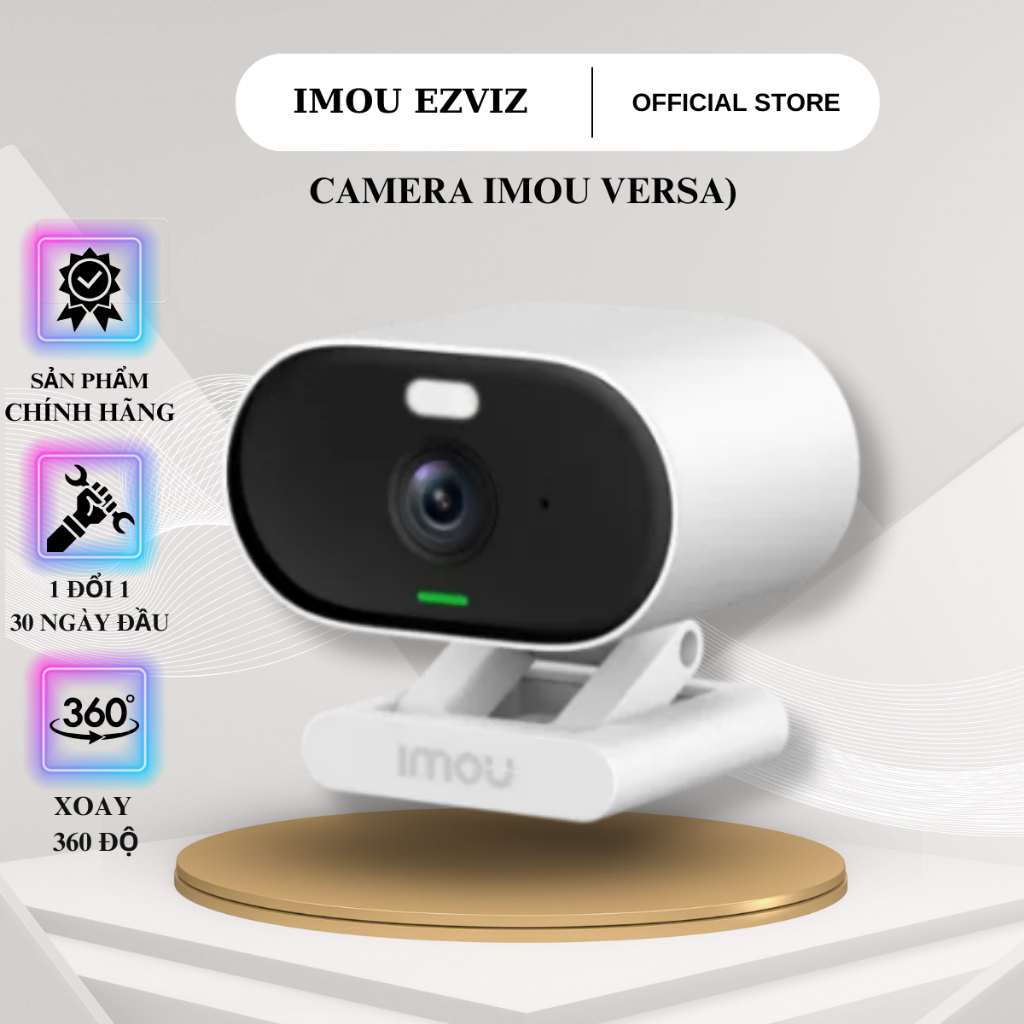 Imou Versa Wifi Camera, wide angle, 1080 resolution, 2-way conversation ...