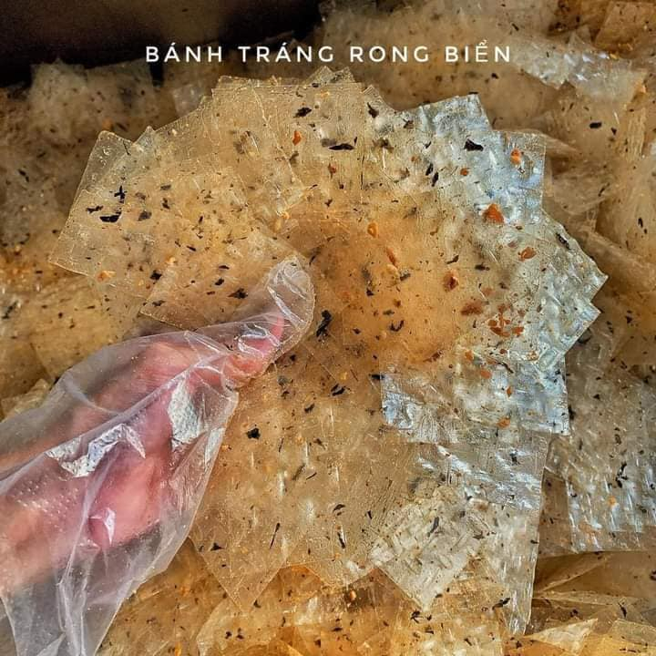 Original Tay ninh seaweed rice paper mixed with garlic (500g) | Shopee ...