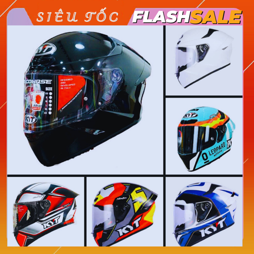Genuine KYT TT-Course Fullface Helmet, High Quality Fullface Helmet ...