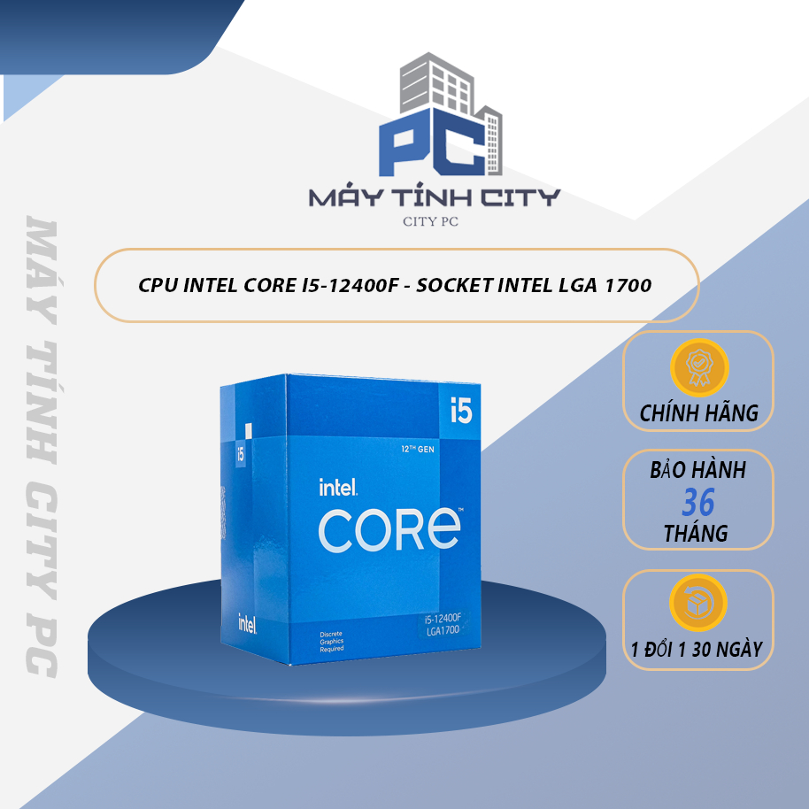 Intel CORE I5-12400F CPU - INTEL LGA 1700 SOCKET Full Box New | Shopee ...