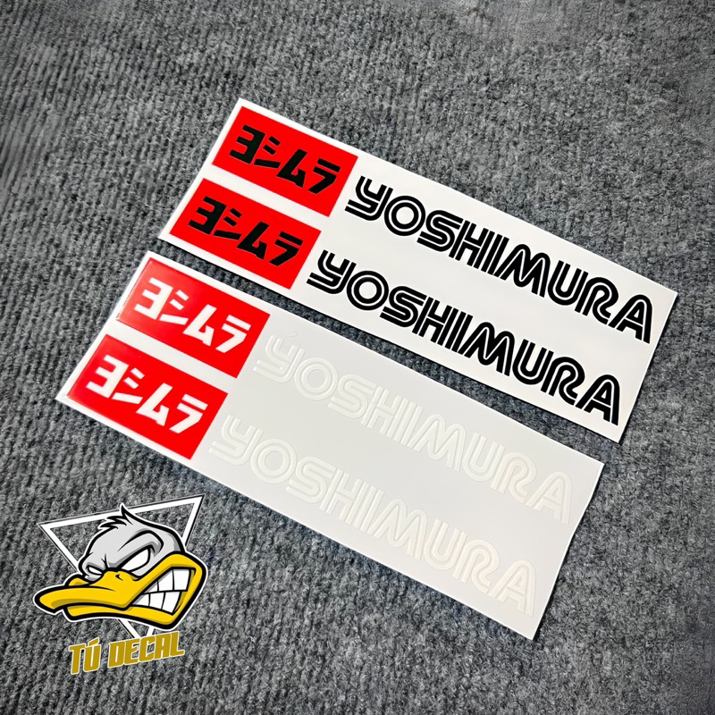 Logo Sticker Sticker Yoshimura Letter Stickers Motorcycle Fork Mix ...