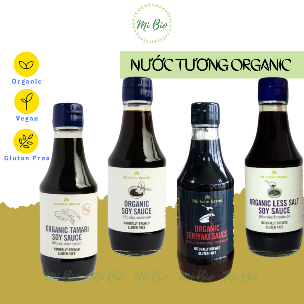 Tamari Organic Soy Sauce - Teriyaki - Low Salt 200ml Pbfarm (Thailand ...