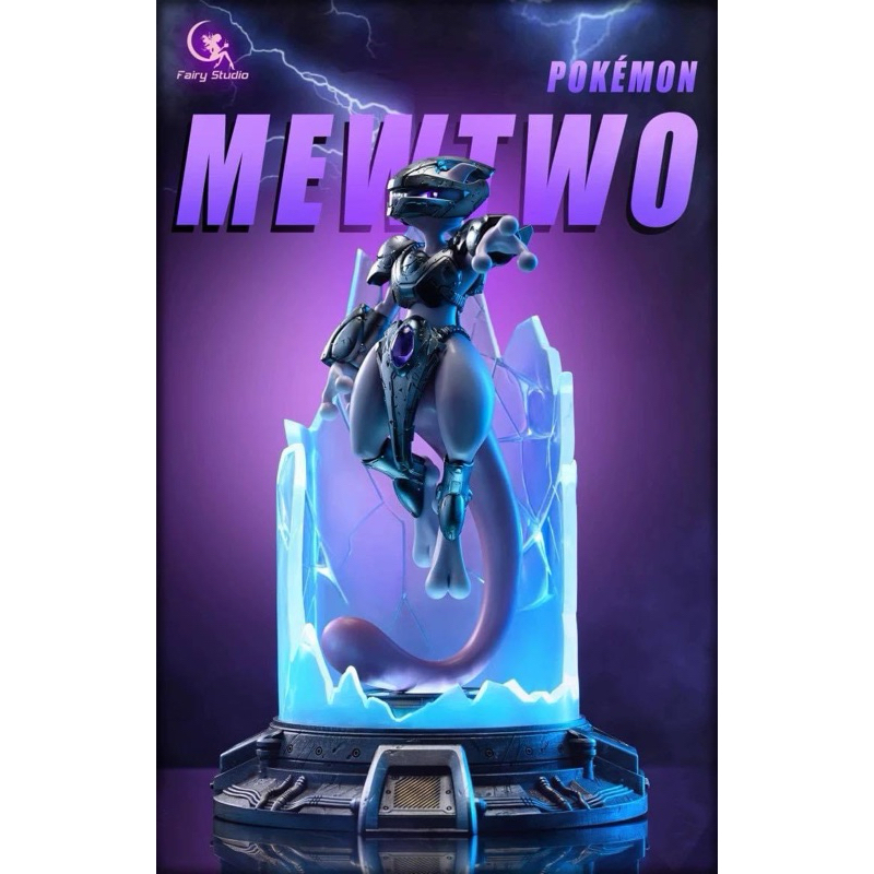 Fairy STUDIO MODEL - MEWTWO ARMOR - RESIN FIGURE. | Shopee Malaysia