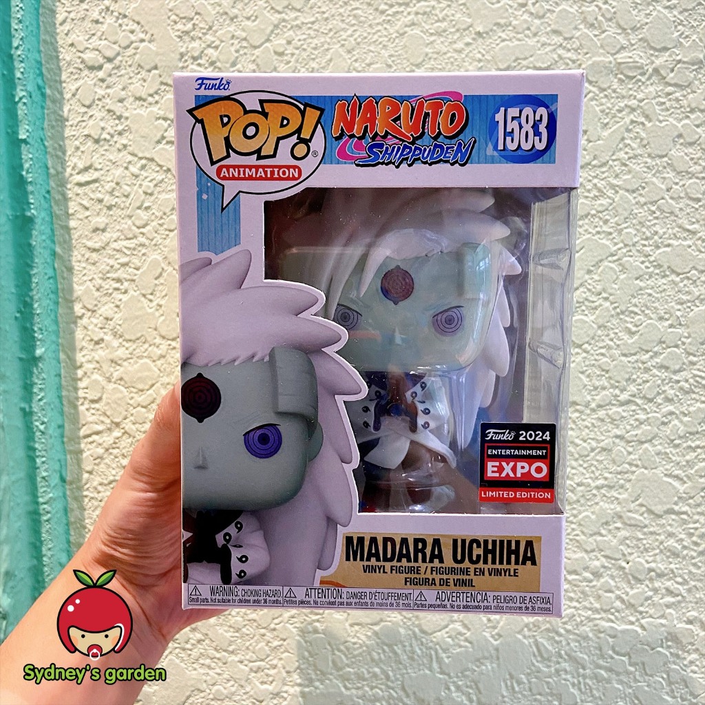 Funko Pop NARUTO Figure - MADARA UCHIHA (C2E2 - SHARED STICKER ...