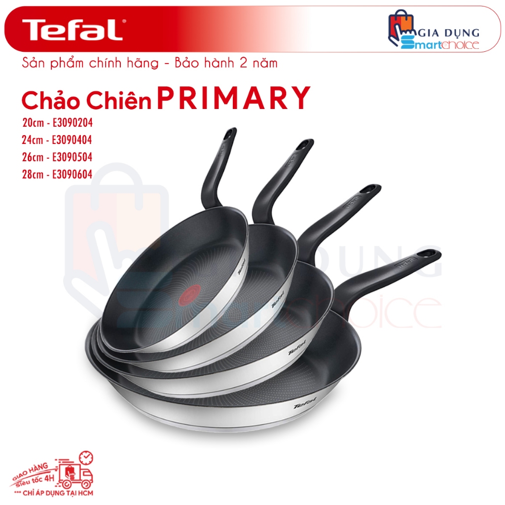 Tefal Primary E Stainless Steel Frying Pan3090204, E3090404, E3090504 ...
