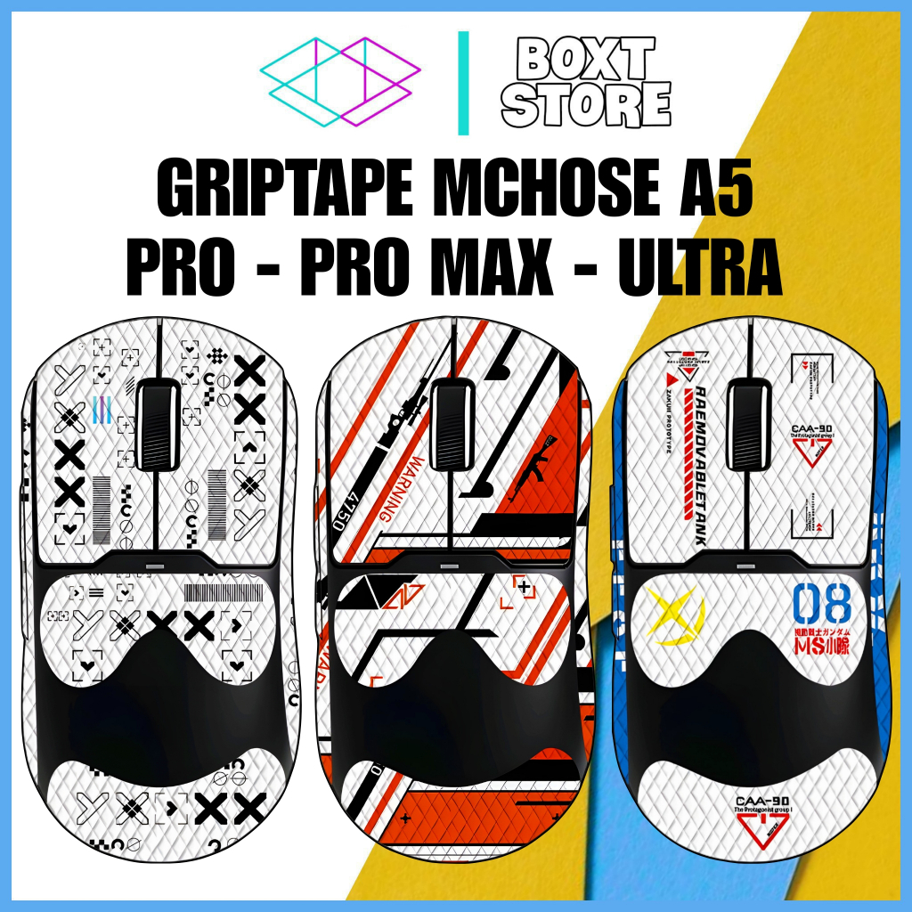 MCHOSE A5 AX5 Pro Max Ultra 3M Anti-Slip Grip Tape Sticker - Skin ...