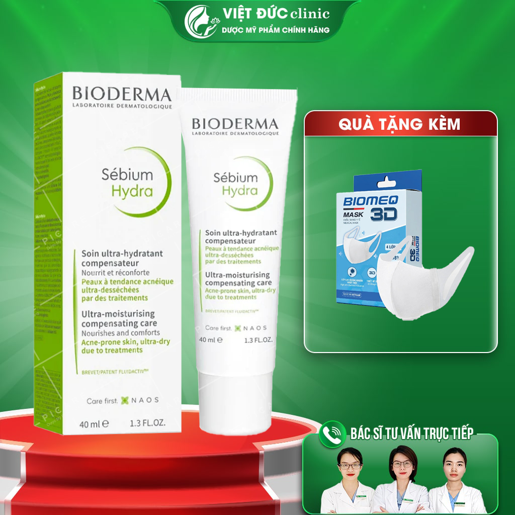 Bioderma Moisturizer Helps Reduce Acne And Sebum Fibers For Sebium ...