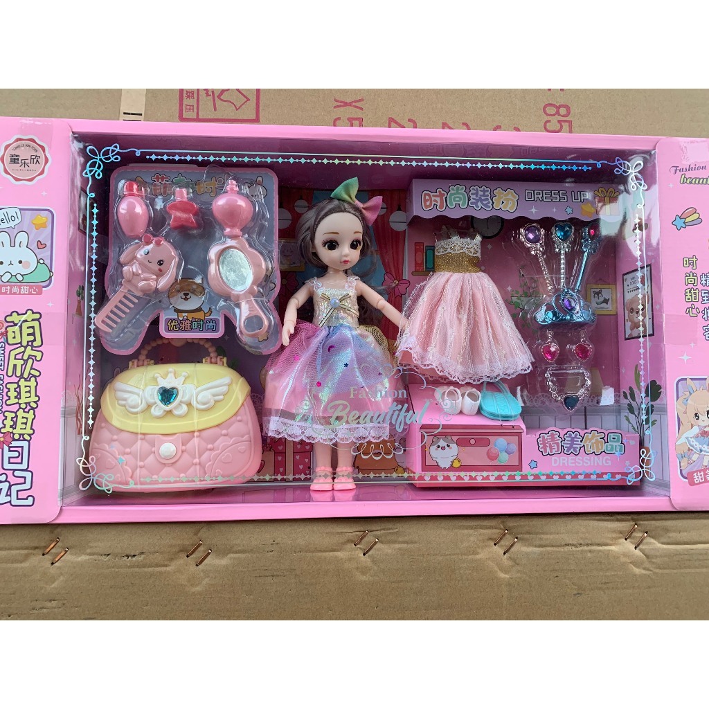 (Big Beautiful Box) Doll Toys with Large Dressing Table Many Models for ...