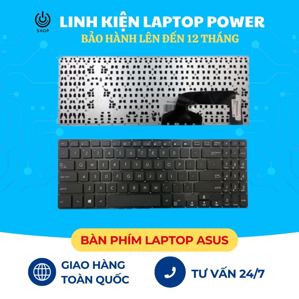 Asus Vivobook X507 X507U F507 R523 Laptop Keyboard ZIN - ASUS New 100% ...