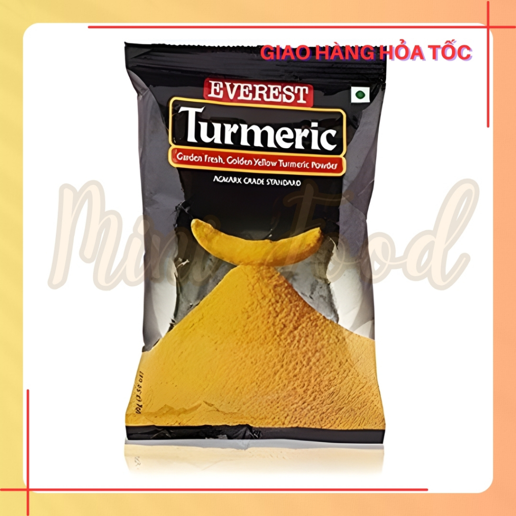 Turmeric Everest Indian Turmeric Powder 100gr pack [Mini Food] | Shopee ...