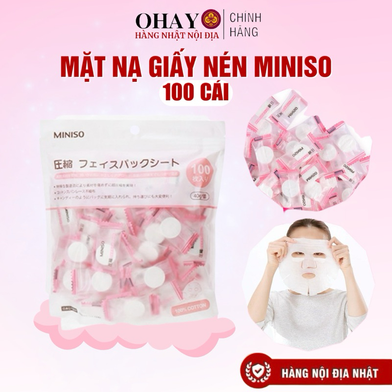 Japanese MiNiSo Compressed Mask Bag - Ohayo Shop | Shopee Malaysia