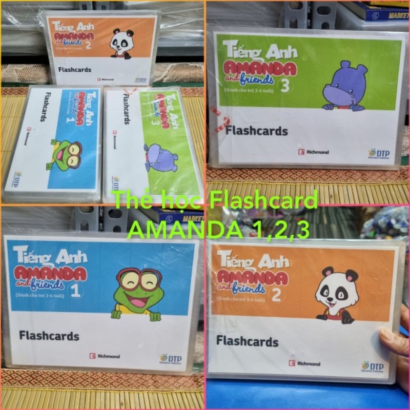Amanda_ Story Amanda 1,2,3 Flashcards (laminated) | Shopee Malaysia