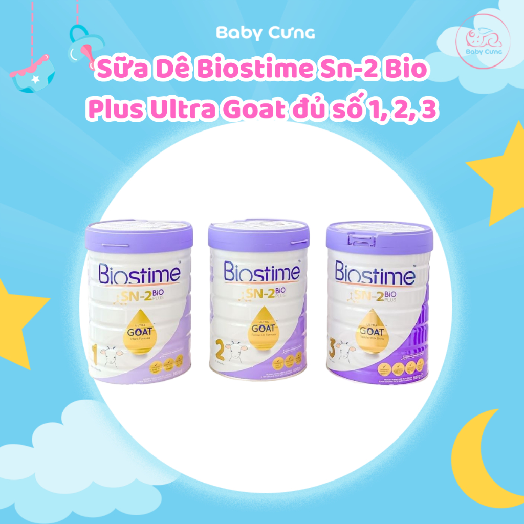Biostime Sn-2 Bio Plus Ultra Goat Goat Milk Is Number 1, 2, 3 To Help ...