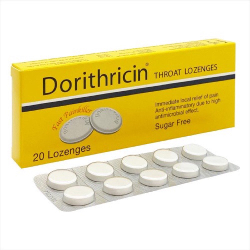 Dorithicin throat lozenges (genuine) Germany | Shopee Malaysia