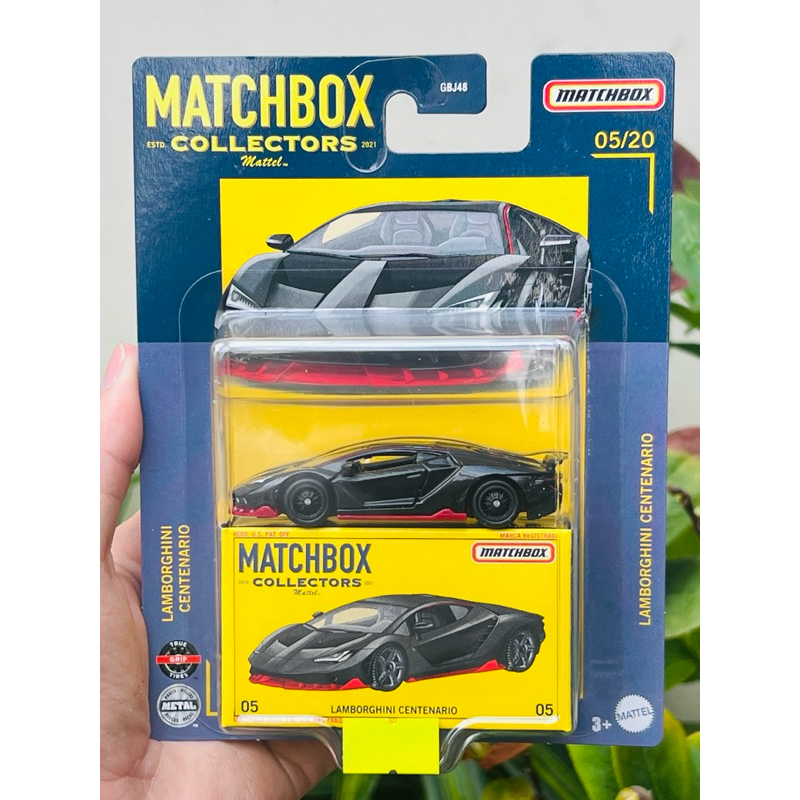 Hobby Store MatchBox Super Fast Lamborghini Centenario Black Full Card ...