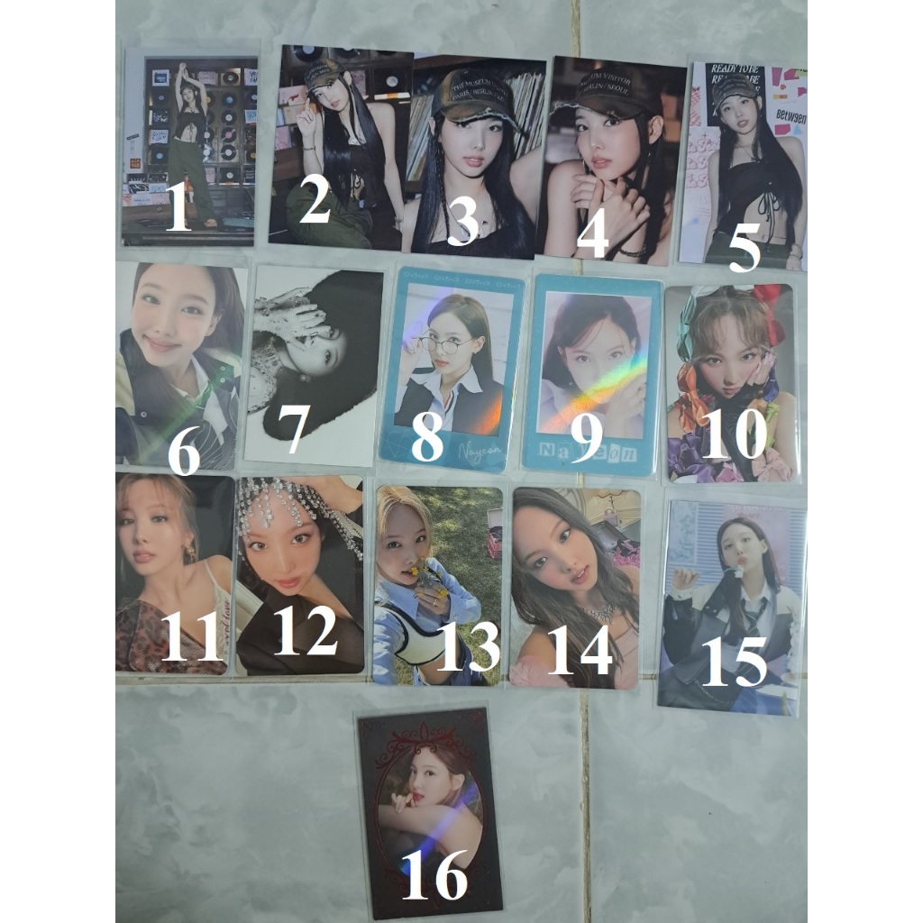 Genuine CARD TWICE NAYEON / IM NAYEON YEON | Shopee Malaysia