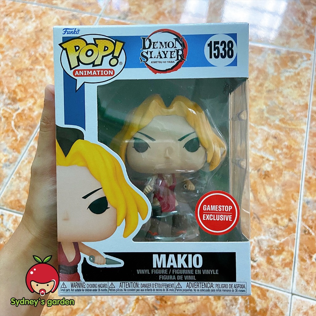 Funko Pop DEMON SLAYER / KIMETSU NO YAIBA - MAKIO (GAMESTOP) | Shopee ...