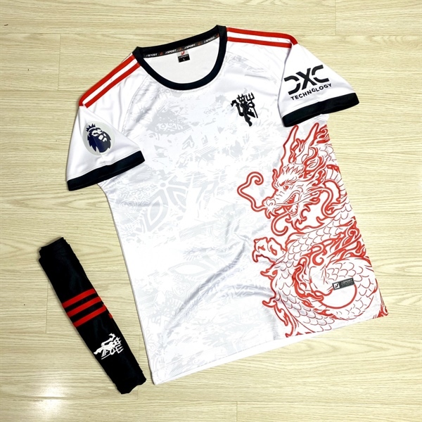 Dragon White MU Football Kit 2024-JP | Shopee Malaysia