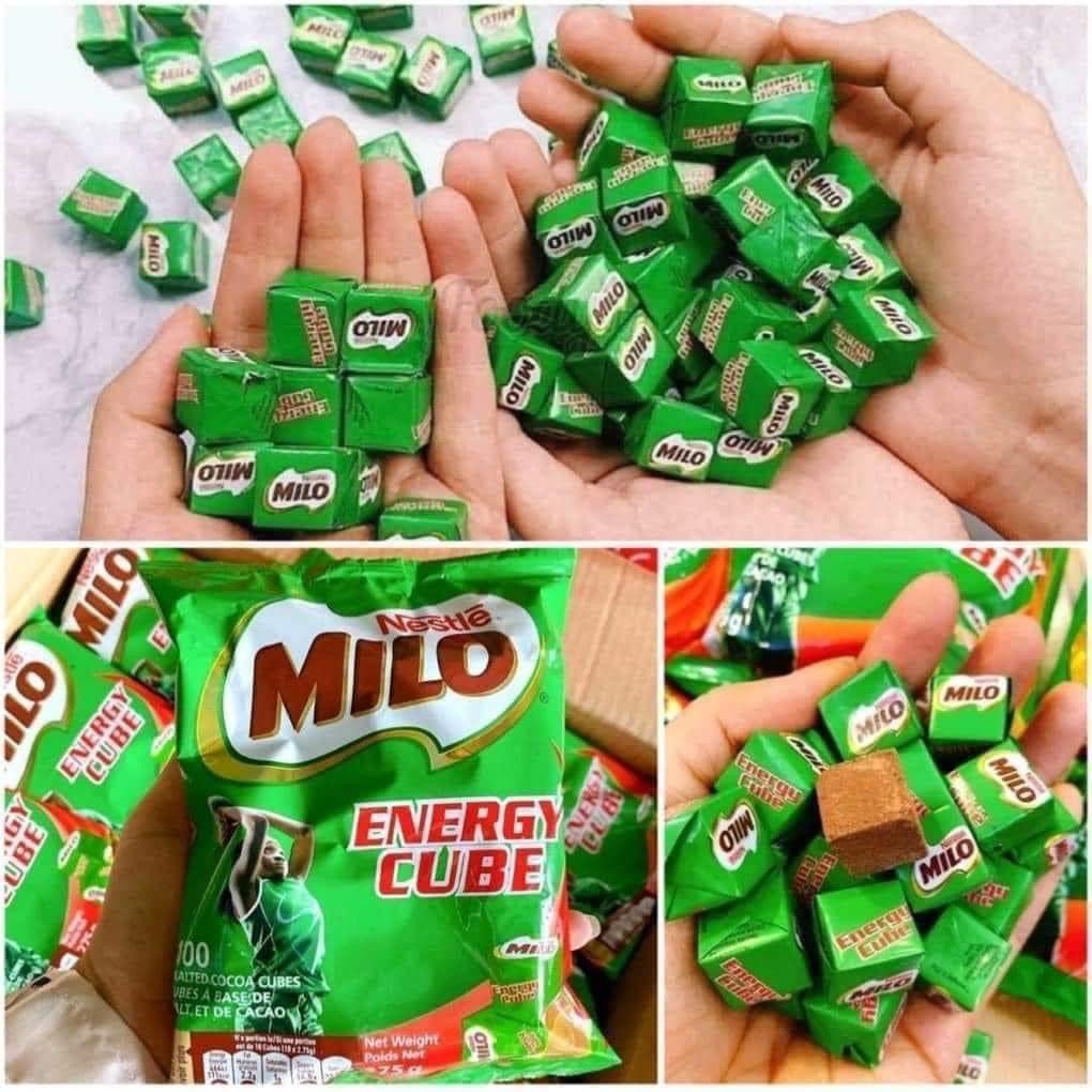 Thai Standard milo cube Candy Super Delicious (Pack Of 100 Tablets ...