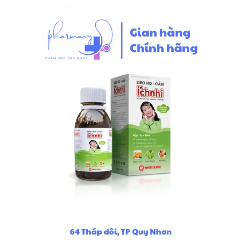 Ich Nhi Nam Pharmaceutical Cough Syrup supports cooling, reduced ...