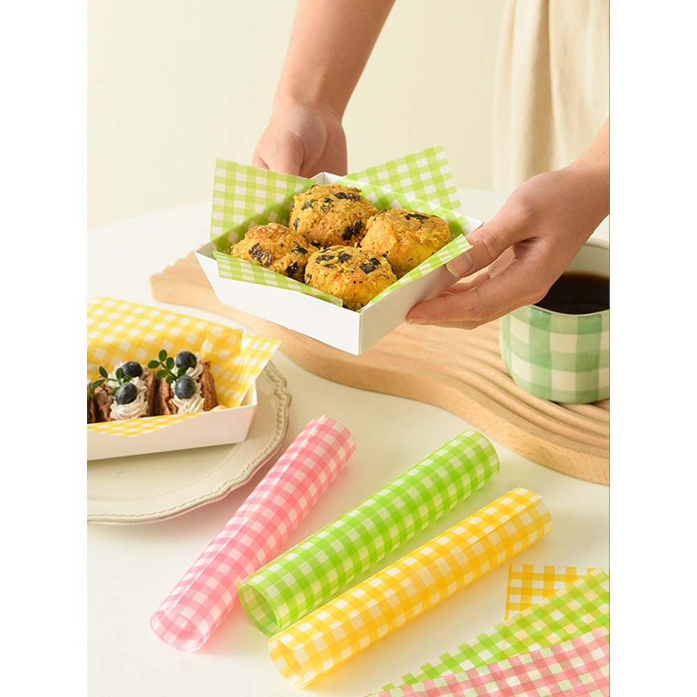 Set Of 500 Sheets Of Cane Lining Paper, Multi-Sample Bento Box (18x18cm ...