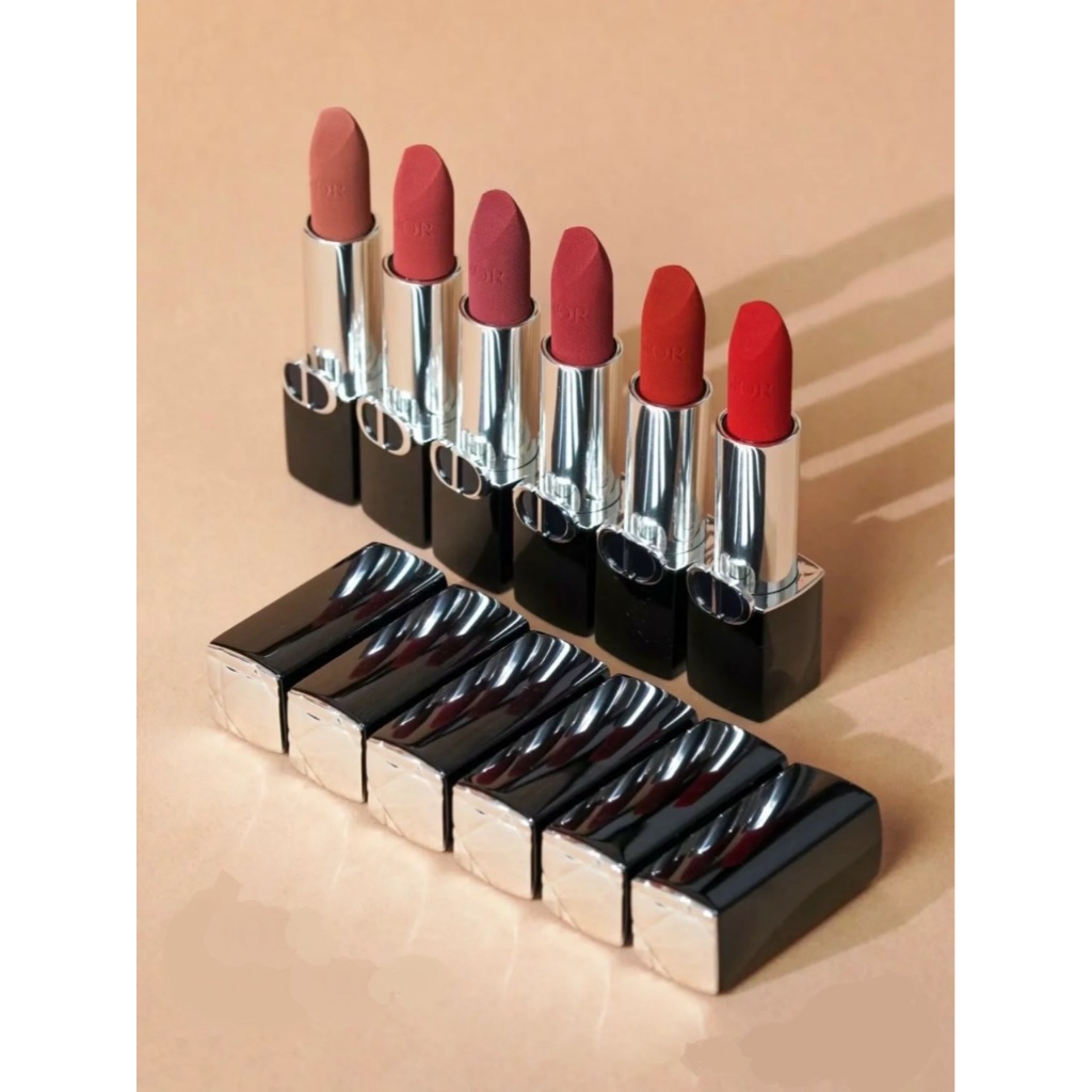 [Full Box] Dior Rouge 888 Matte Lipstick - 777 Velvet Dior Lip Glow New ...
