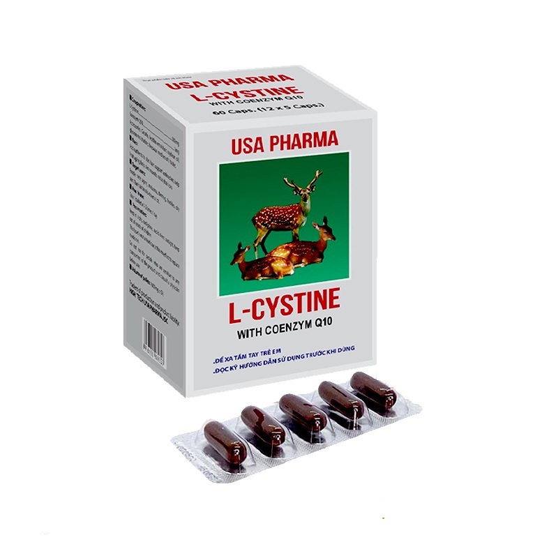 Genuine L Cystine Pills for Skin Beauty, Hair Loss Reduction, Skin ...