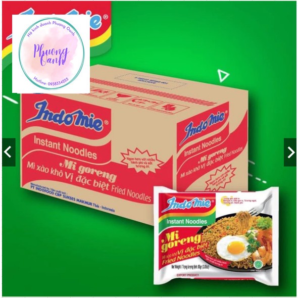 Dry fried noodles/ INDOMIE Goreng mixed noodles Indofoods brand ...