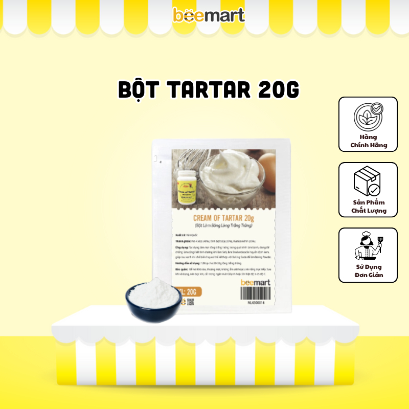 Tartar powder 20g pack (small package) | Shopee Malaysia